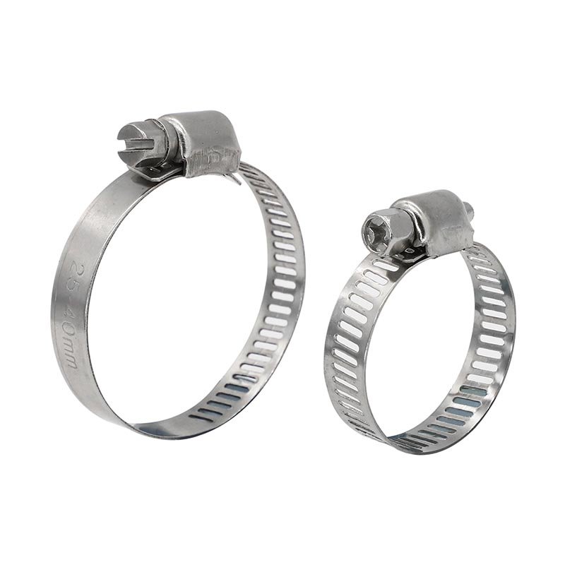 Stainless Steel 8mm American Type Hose Clamp | Sindko Metal